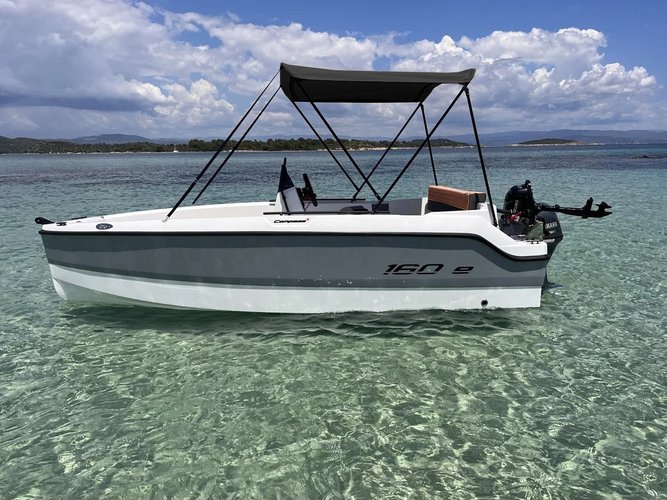Paros Motor Boat Rental - Compass 160e 54926 | Sailo