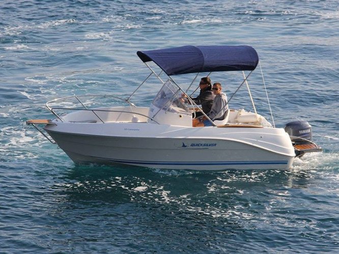 Quicksilver Motor Boat Rental Makarska, HR 78882 | Sailo