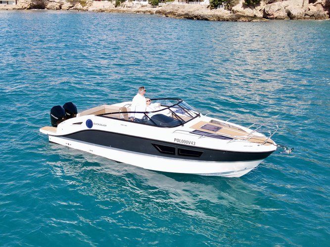 Motor 27.2’ Quicksilver Boat Rental in Cala D`Or 90970 | Sailo