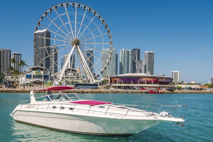 Miami Sundancer Motor 50.0’ Boat Rental 103968 | Sailo